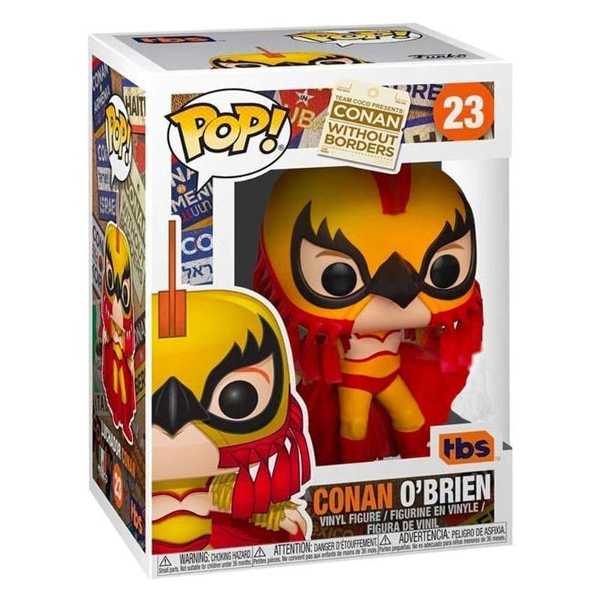 Funko Pop! Conan O'Brien 23 Original Colecionavel - Moça do Pop - Funko ...