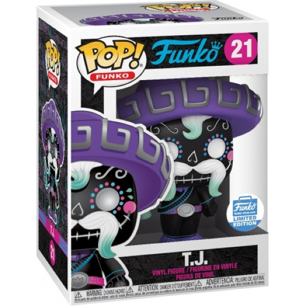 Funko Pop! Funko T.J. 21 Exclusivo Original Colecionavel - Moça do Pop ...
