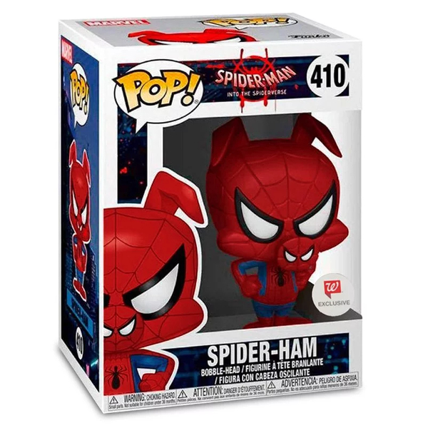 Funko Pop! Spider-Man Spider-Ham 410 Exclusivo Original - Moça do Pop ...