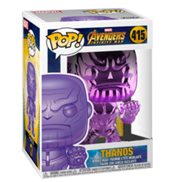 Funko Pop! Marvel Avengers Infinity War Thanos 415 Original - Moça do ...