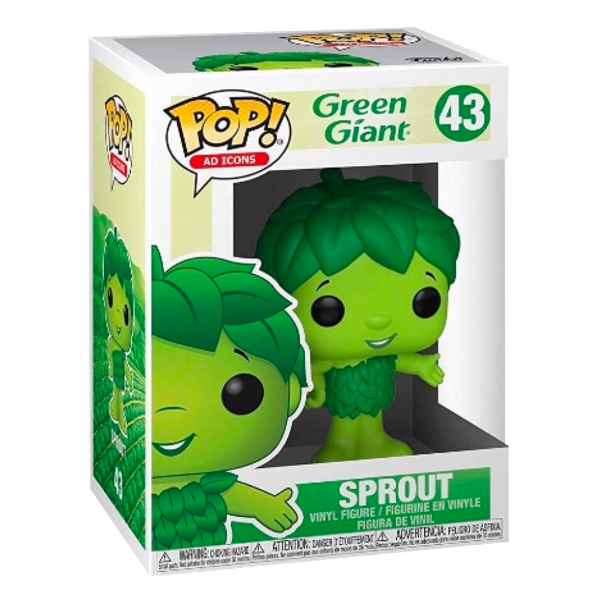Funko Pop! Ad Icons Green Giant Sprout 43 Original Colecionavel - Moça ...