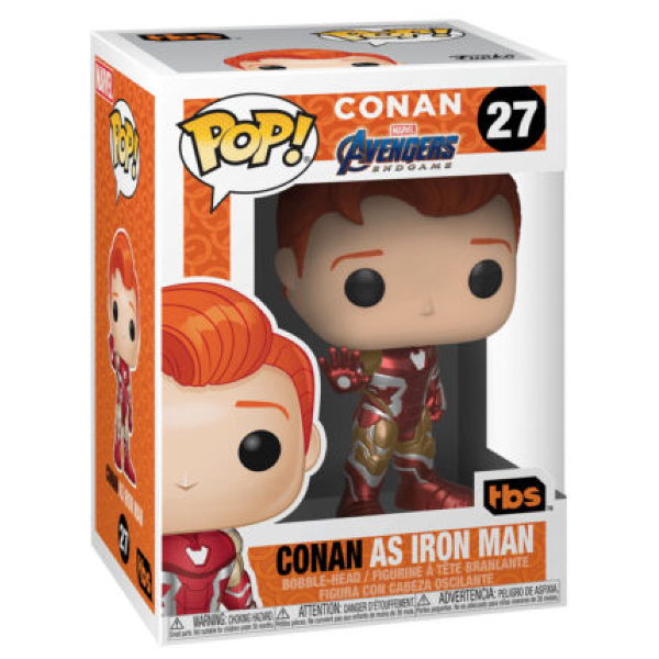 Funko Pop! Conan Marvel Avengers Conan As Iron Man 27 Original - Moça ...