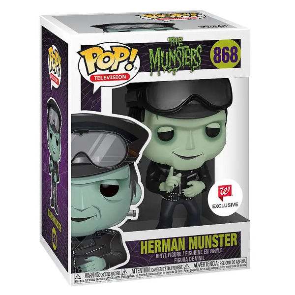 Funko Pop! Television The Munsters Herman Munster 868 Exclusivo - Moça ...