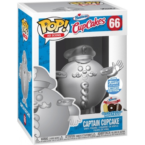 Funko Pop! Ad Icons Captain Cupcake 66 Exclusivo Original - Moça do Pop ...