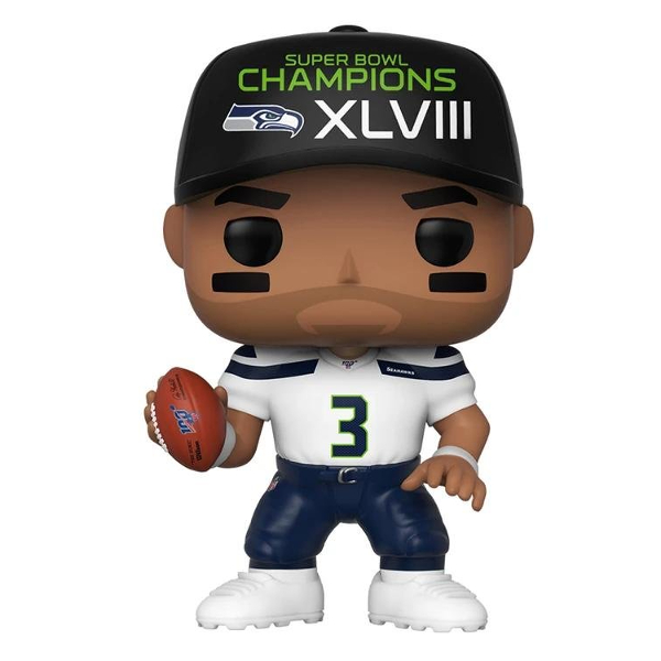 Funko Pop! Football Seahawks Russell Wilson 57 Exclusivo NFL - Moça do ...