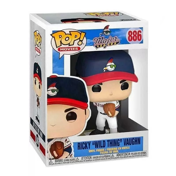 Funko Pop! Filmes Ricky Wild Thing Vaughn 886 Original Colecionavel ...