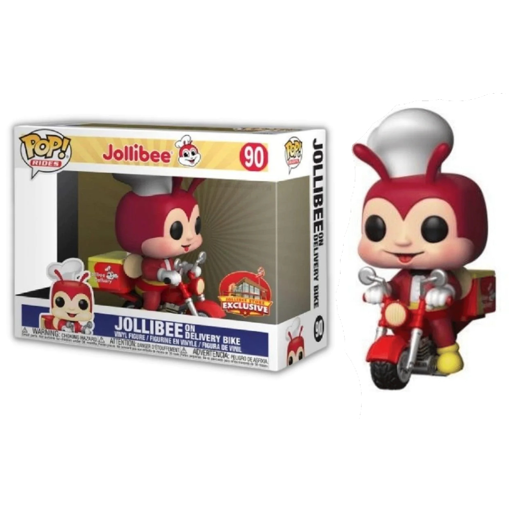 Funko Pop! Rides Jollibee On Delivery Bike 90 Exclusivo Original - Moça ...