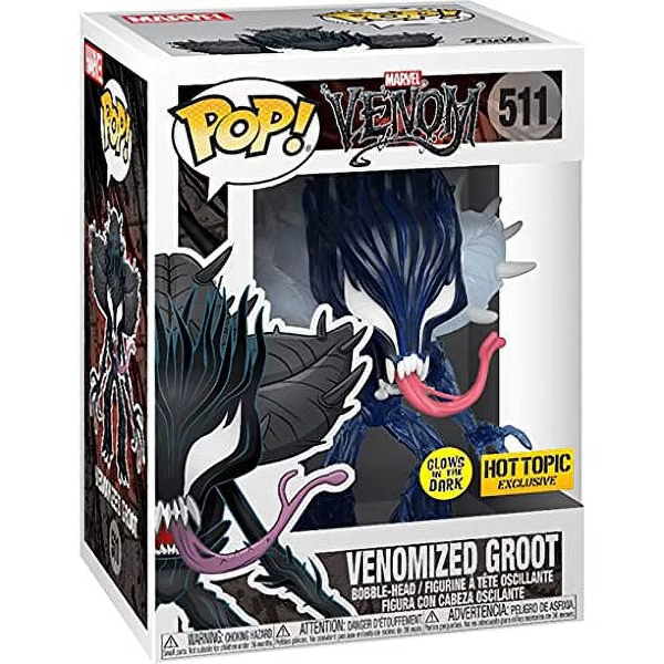 Funko Pop! Venom Venomized Groot 511 Exclusivo Glow Original - Moça do ...
