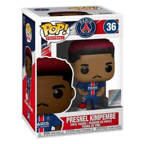 Funko Pop! Football Futebol Paris Presnel Kimpembe 36 Exclusivo - Moça ...