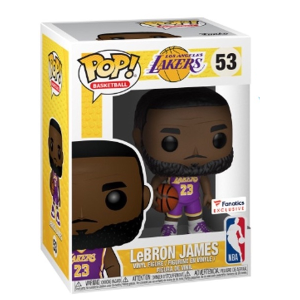 Funko Pop! Basketball Lebron James 53 Exclusivo Original - Moça do Pop ...