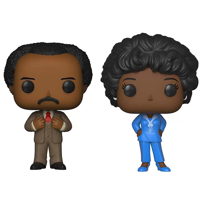 Funko Pop! Television George & Louise Jefferson 2 Packs Exclusivo ...