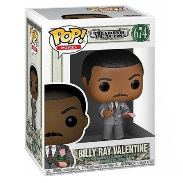 Funko Pop! Filmes Trading Places Billy Ray Valentine 674 Original ...