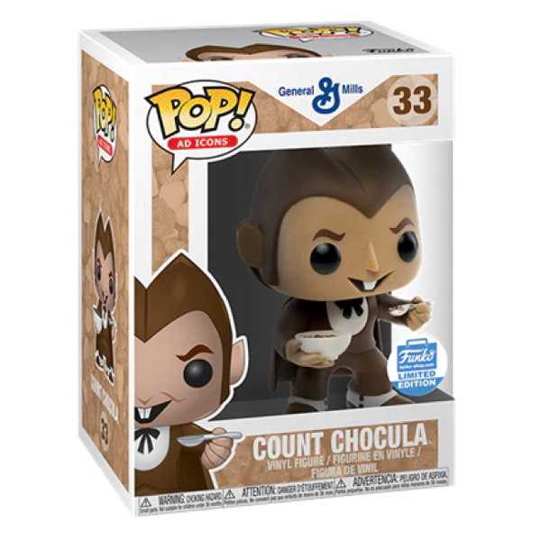 Funko Pop! Ad Icons Count Chocula 33 Exclusivo Original - Moça do Pop ...