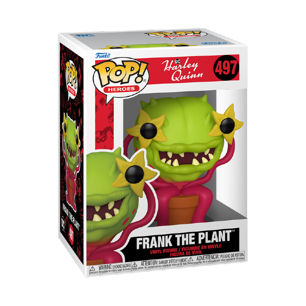 Funko Pop! Heroes Arlequina / Harley Quinn Frank the Plant 497 - Moça ...