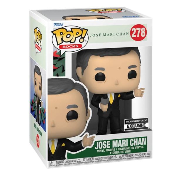 Funko Pop! Rocks Jose Mari Chan 278 Exclusivo Original Colecionavel ...
