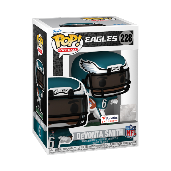 Funko Pop! Football NFL Eagles Devonta Smith 228 Exclusivo Original ...