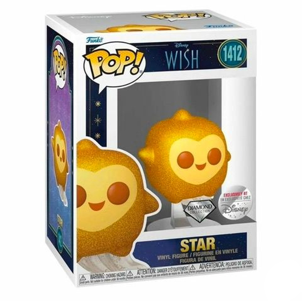 Funko Pop! Disney Filme Wish Star 1412 Exclusivo Diamond Original ...