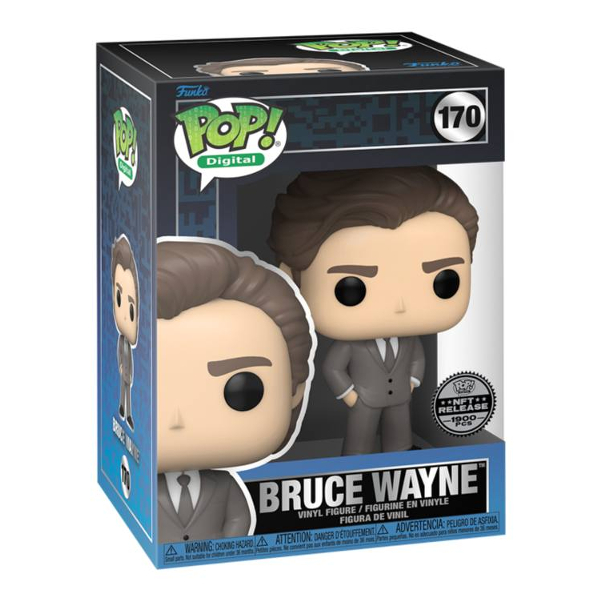 Funko Pop! Digital NFT Batman Bruce Wayne 170 Exclusivo Original - Moça ...