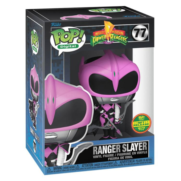 Funko Pop! Digital NFT Power Ranger Ranger Slayer 77 Exclusivo - Moça ...