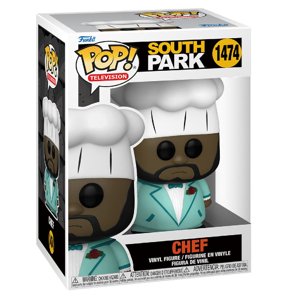 Funko Pop! Animation South Park Chef 1474 Original Colecionavel - Moça ...