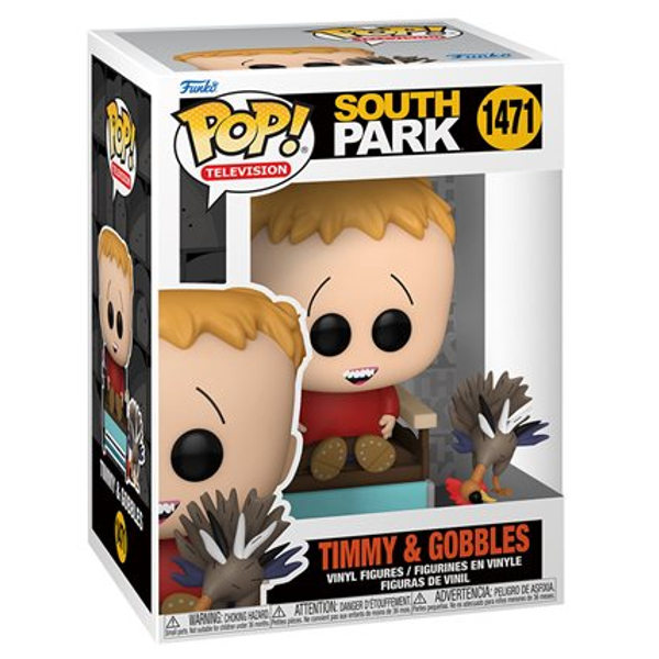 Funko Pop! Animation South Park Timmy & Gobbles 1471 Original - Moça do ...