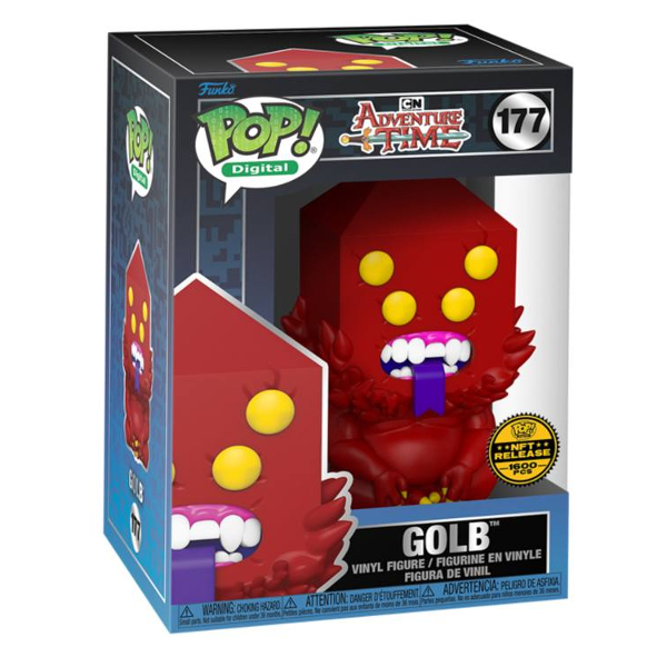 Funko Pop! Digital NFT Animation Adventure Time Golb 177 Exclusivo ...