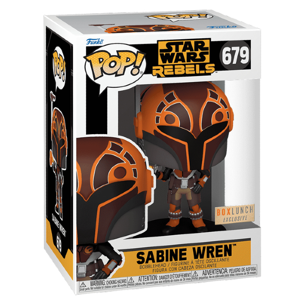 Funko Pop! Television Star Wars Sabine Wren 679 Exclusivo Original ...