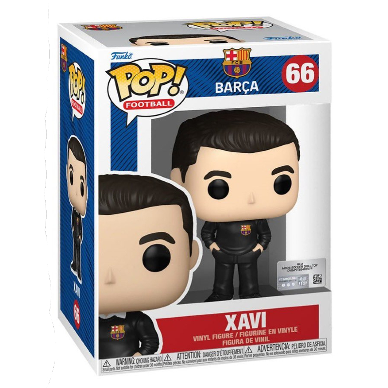Funko Pop! Football Barça Futebol Barcelona Xavi 66 Original - Moça do ...
