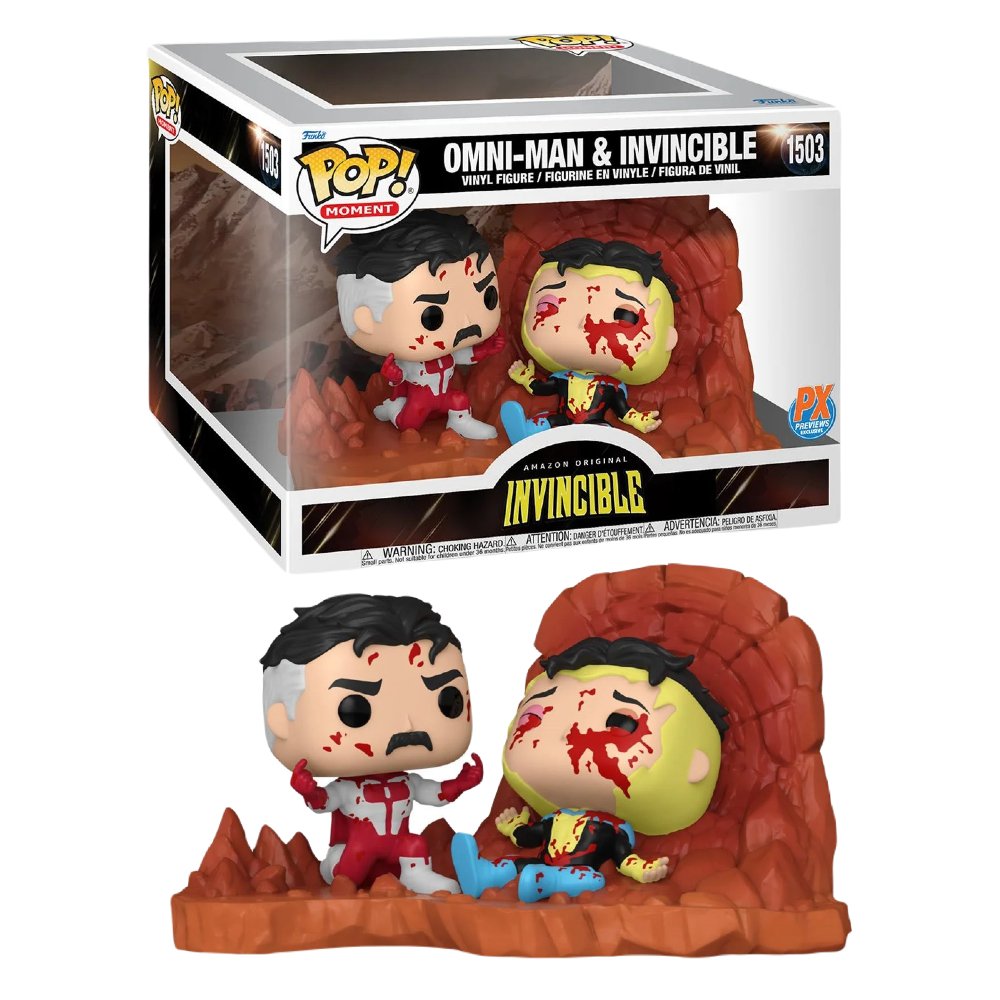 Funko Pop! Moment Invincible Omni-Man & Invincible 1503 Exclusivo ...