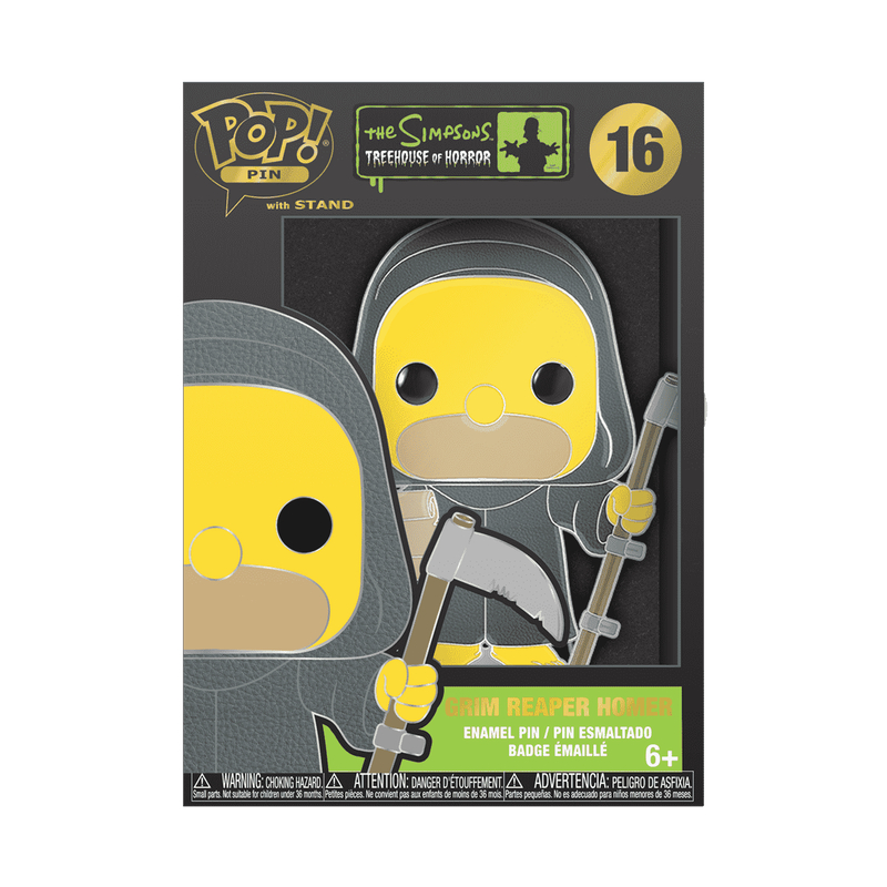 Funko Pop Pin! Animation The Simpsons Grim Reaper Homer 16 Original ...