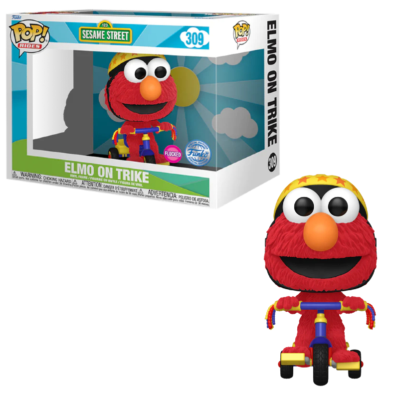 Funko Pop! Rides Sesame Street / Vila Sesamo Elmo On Trike 309 - Moça ...