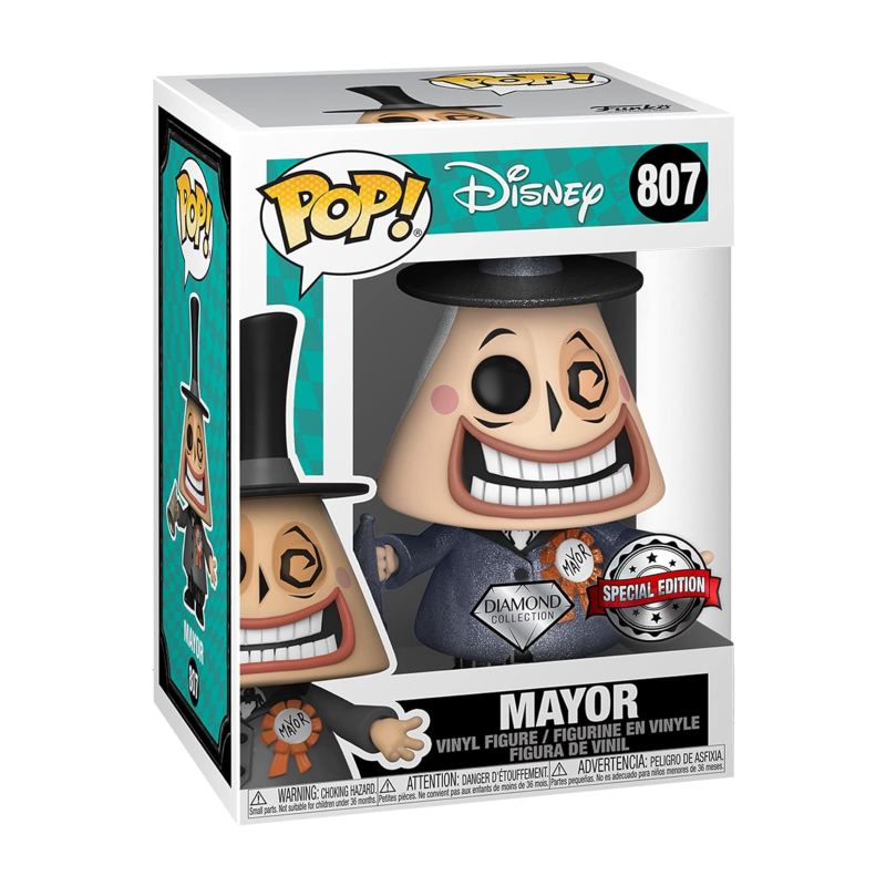 Funko Pop! Disney Mayor 807 Diamond Exclusivo Original Colecionavel ...