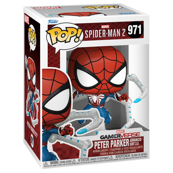 Funko Pop! Marvel Homem Aranha Spider Man Peter Parker 971 - Moça do ...