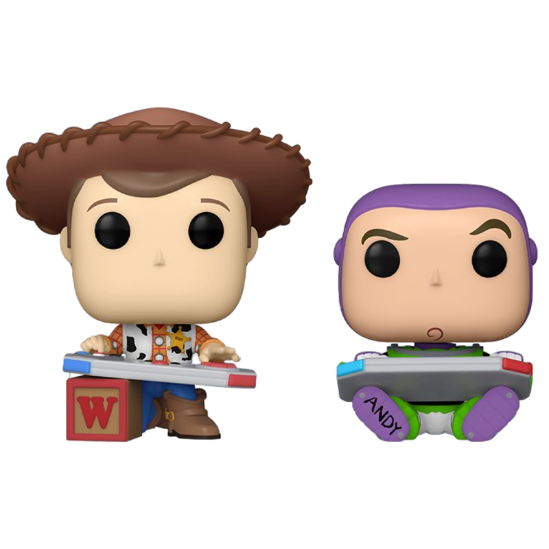 Funko Pop! Disney Toy Story Woody & Buzz Lightyear 2 Pack Exclusivo ...