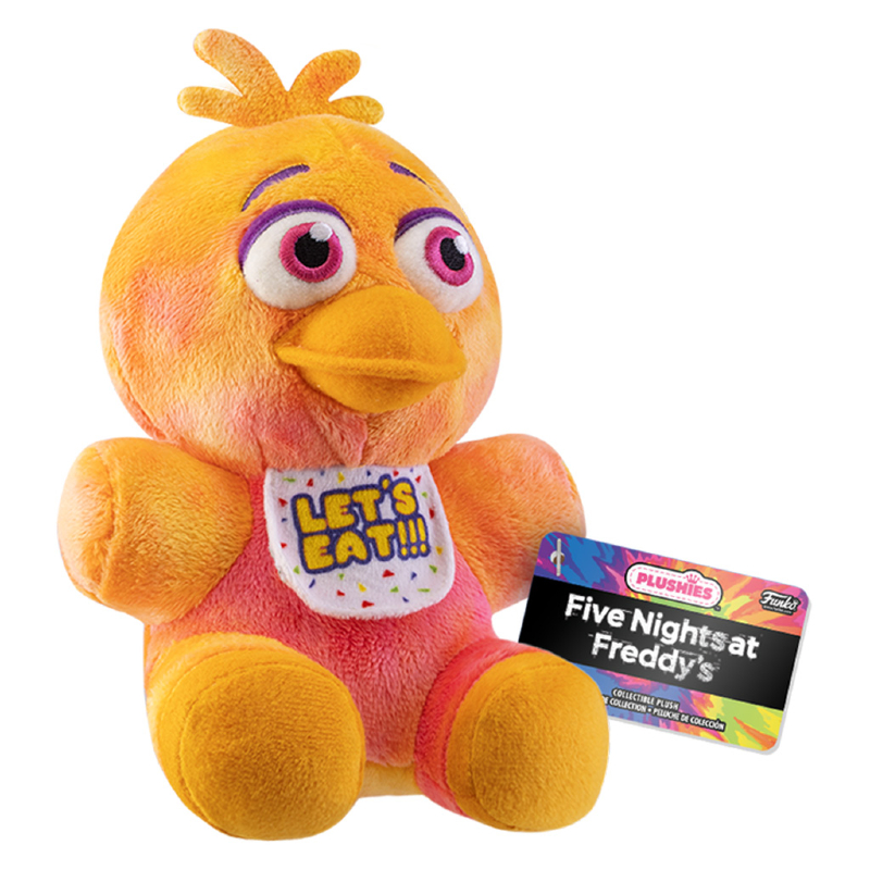 Funko Plush Games Five Nights At Freddys Tie Dye Chica Original Moça Do Pop Funko Pop é Aqui
