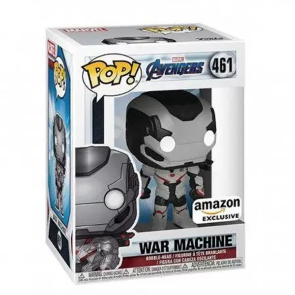 Funko Pop! Marvel Vingadores Avengers War Machine 461 Exclusivo - Moça ...