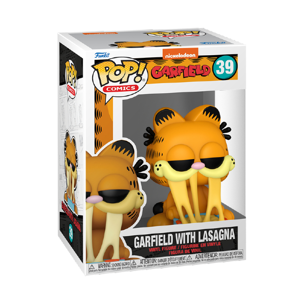 Funko Pop! Comics Nickelodeon Garfield With Lasagna 39 Original - Moça ...
