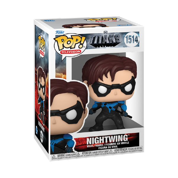 Funko Pop! Television DC Comics Titans Nightwing 1514 Original - Moça ...