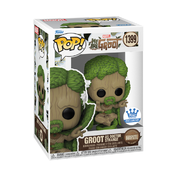Funko Pop! Marvel We Are Groot as Dr. Strange 1399 Exclusivo Original ...