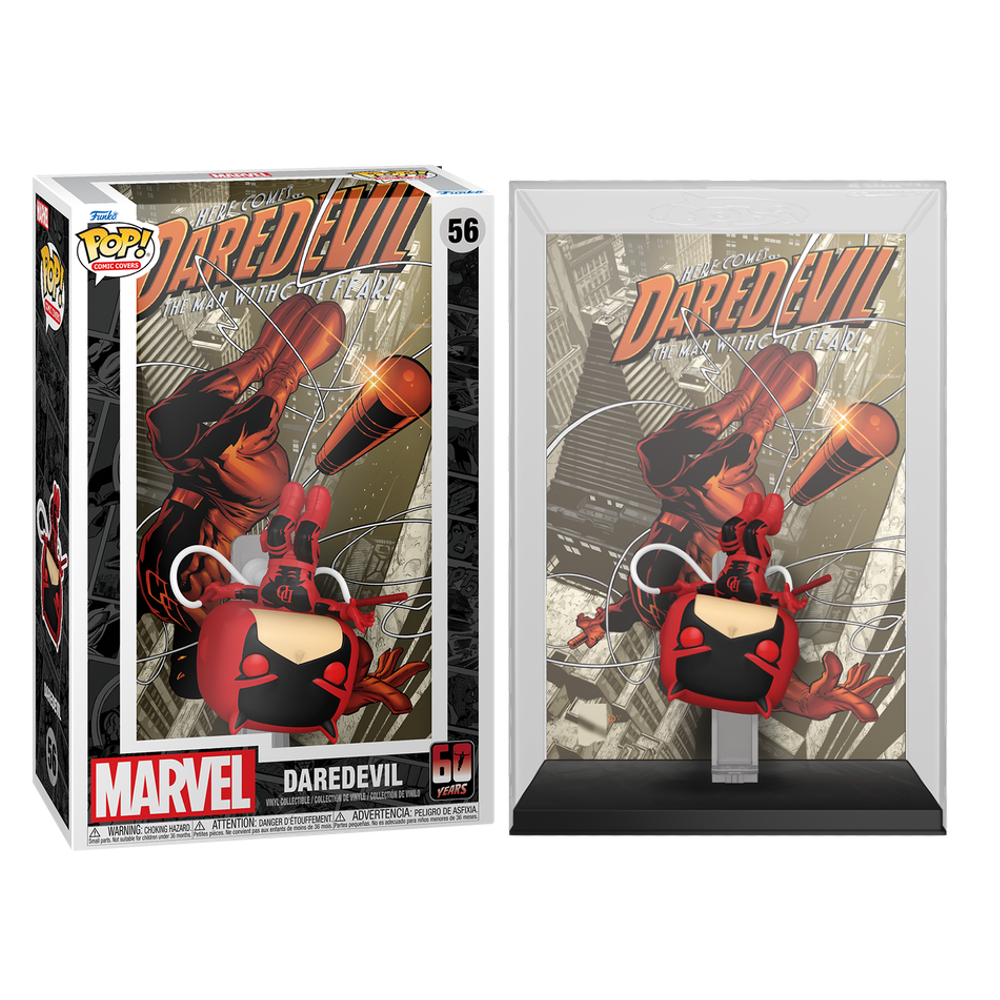 Funko Pop! Album Comic Covers Marvel Demolidor / Daredevil 56 - Moça do ...