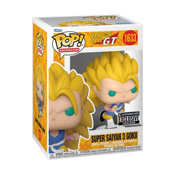 Funko Pop! Animation Dragon Ball GT Super Saiyan 3 Goku 1633 Exclusivo ...