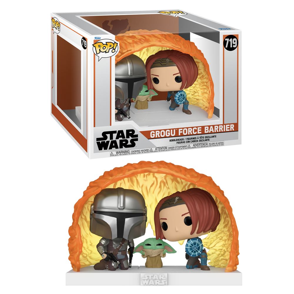 Funko Pop! Television Star Wars Grogu Force Barrier 719 Original - Moça ...