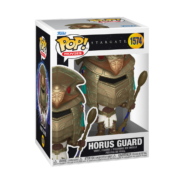 Funko Pop! Filme Stargate Horus Guard 1574 Original Colecionavel - Moça ...