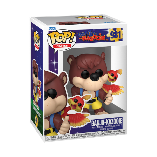 Funko Pop! Games Banjo Kazooie 981 Original Colecionavel - Moça do Pop ...