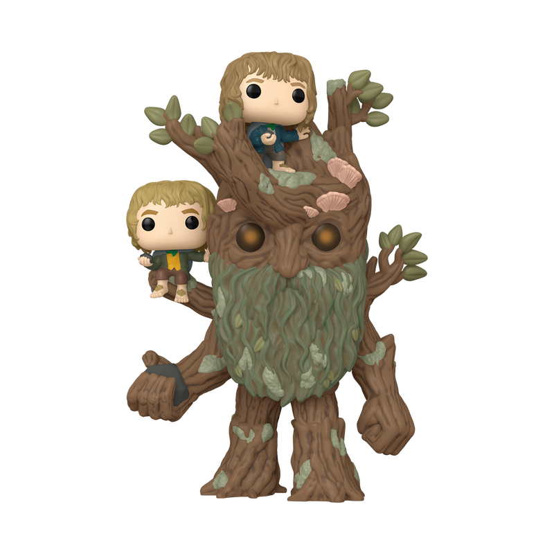 Funko Pop! Lord Of The Rings Treebeard With Merry & Pipin 1579 - Moça ...