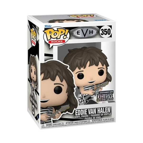 Funko Pop! Rocks EVH Eddie Van Halen 350 Exclusivo Original - Moça do ...