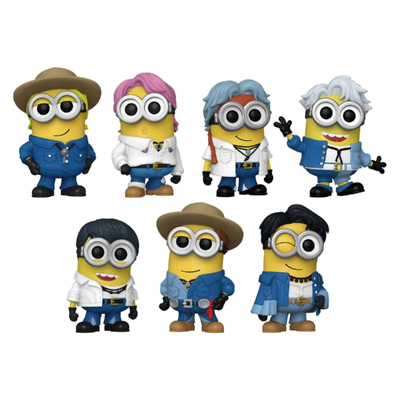 Funko Pop! Filme Minions BTS 7 Pack Exclusivo Original Colecionavel ...