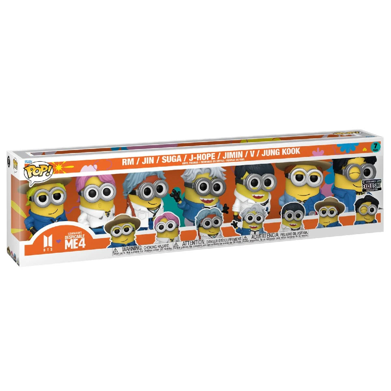Funko Pop! Filme Universal Studios Minions BTS 7 Pack Exclusivo - Moça ... Funko Pop! Filme Universal Studios Minions BTS 7 Pack Exclusivo - Moça ...