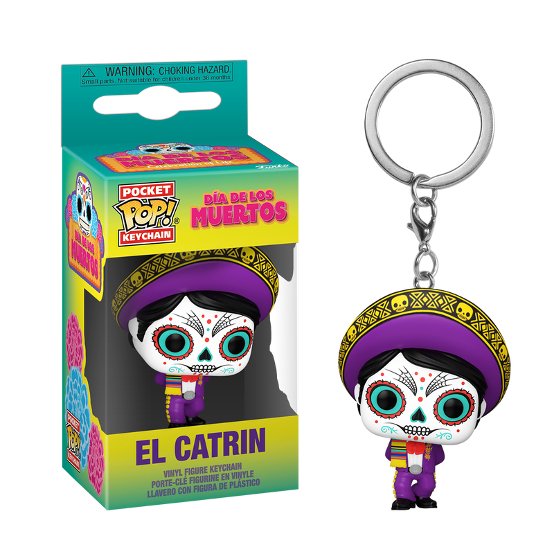 Funko Pop! Keychain Chaveiro Día de los Muertos El Catrin Original ...