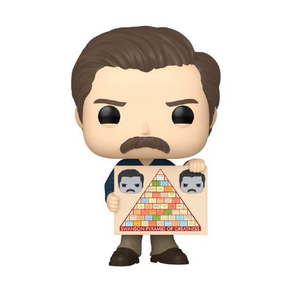 Funko Pop! Television Parks and Recreation Ron Swanson 1569 - Moça do ...